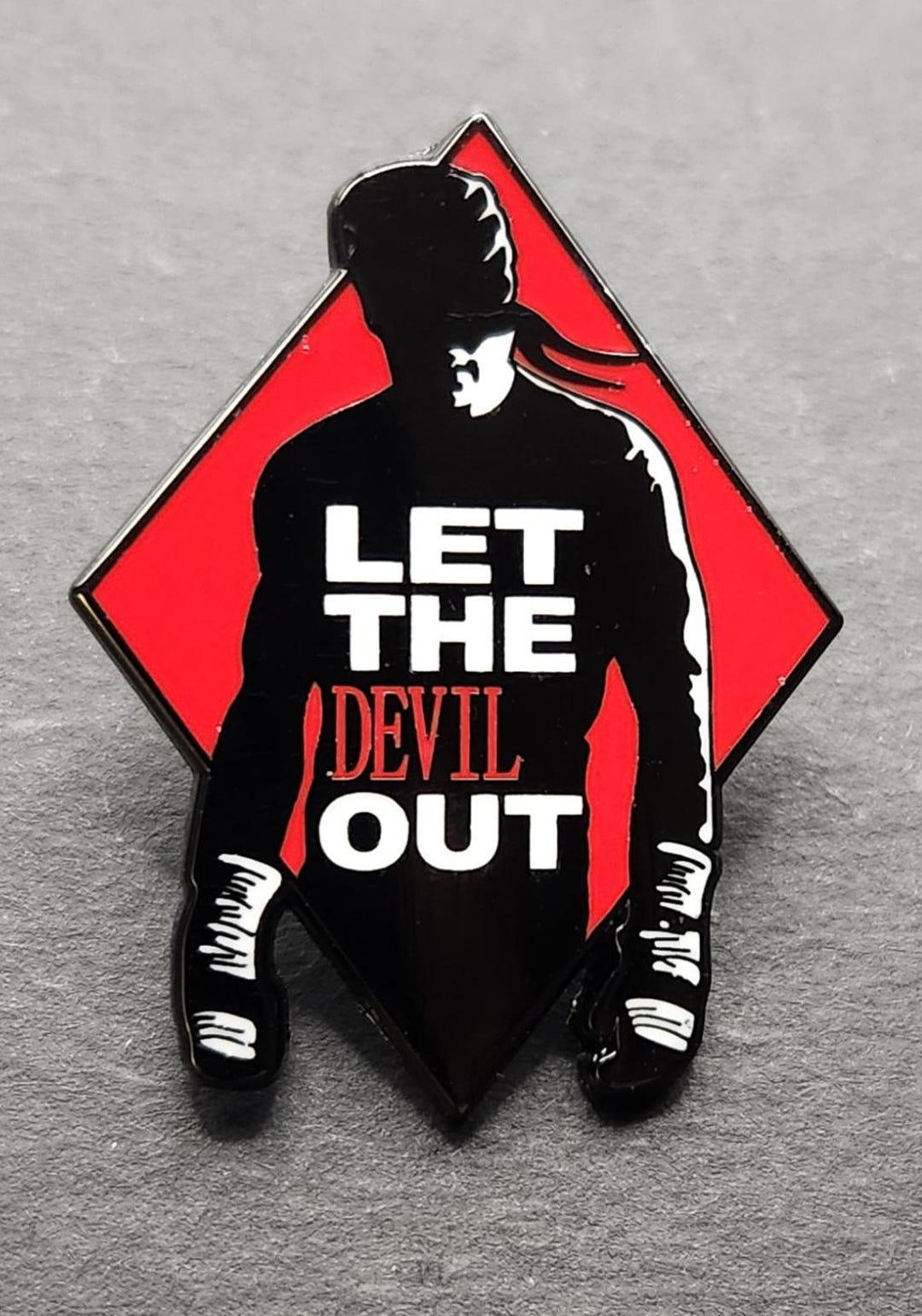 Daredevil Inspired "let the Devil Out" Pin - Etsy