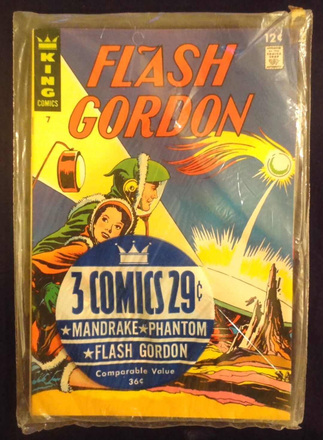 Flash Gordon #7, Mandrake #7, Phantom #24 1967 (still Sealed!!!) - Etsy