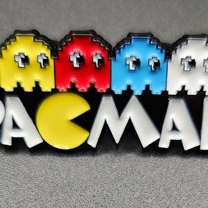 Pacman Inspired Video Game Pin - Etsy
