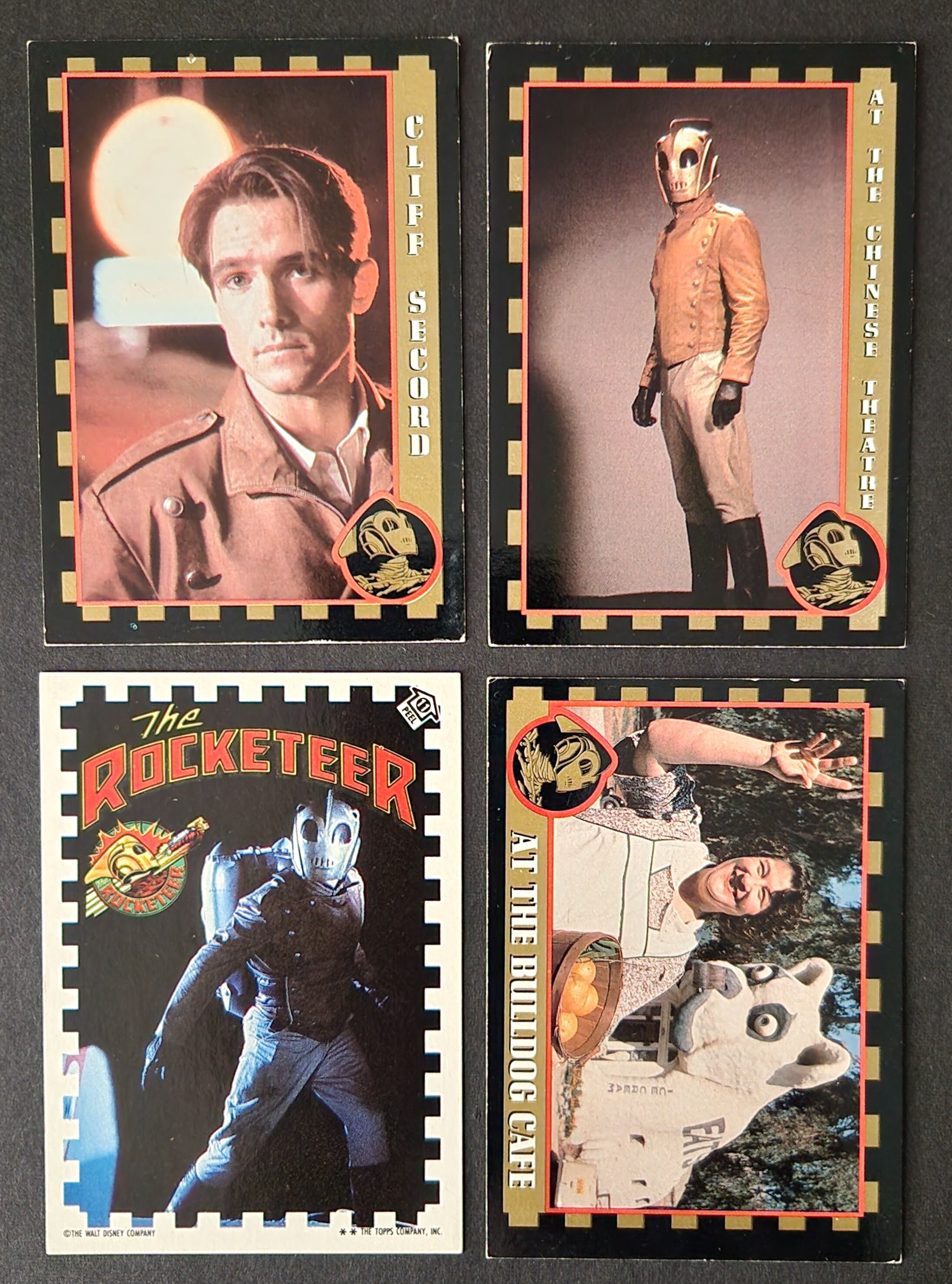 1991 Rocketeer Lot of 4 Trading Cards - Etsy