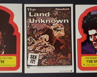 Universal Monsters Cards - Etsy