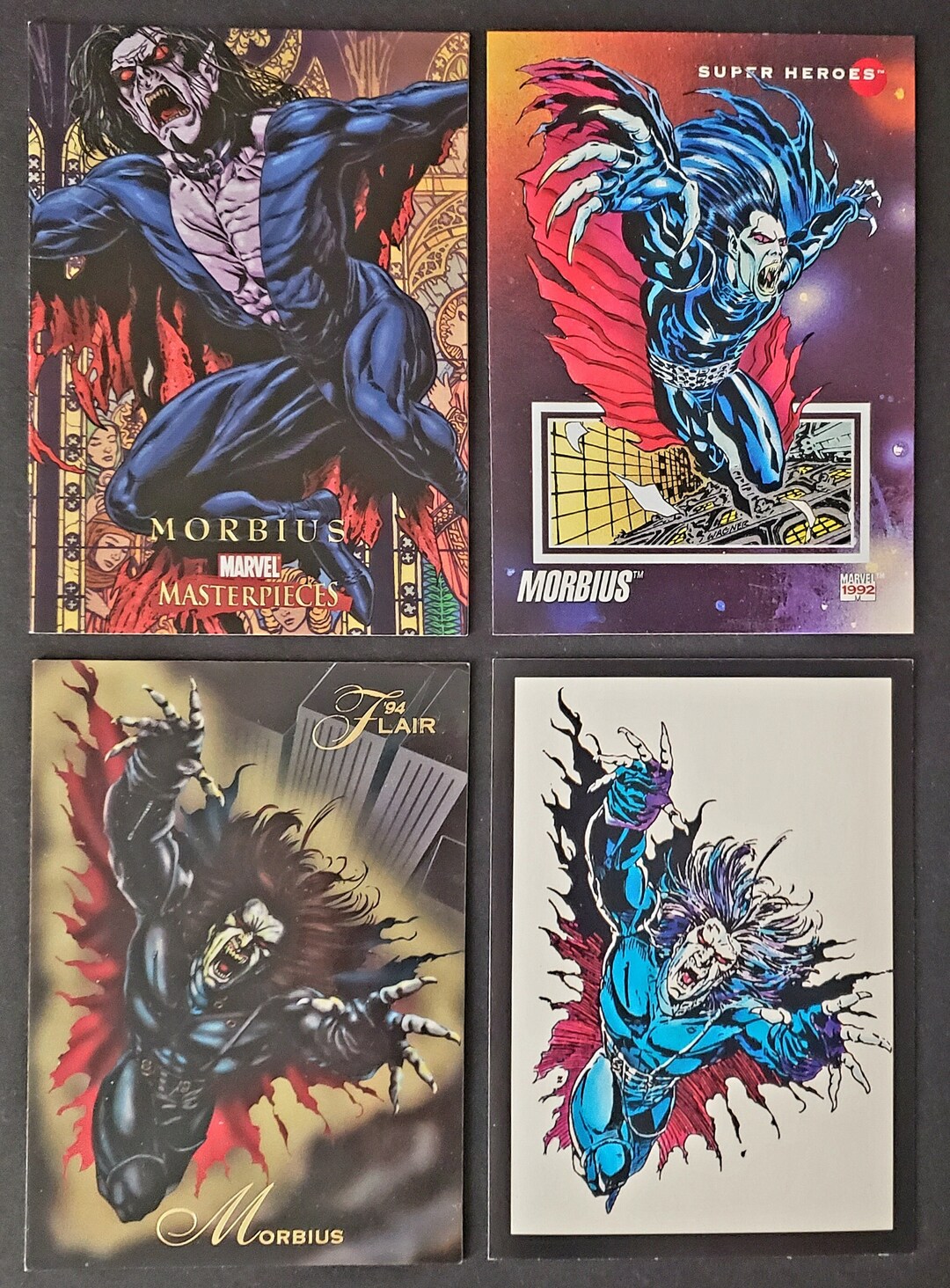 Morbius Marvel Lot of 4 Cards - Etsy