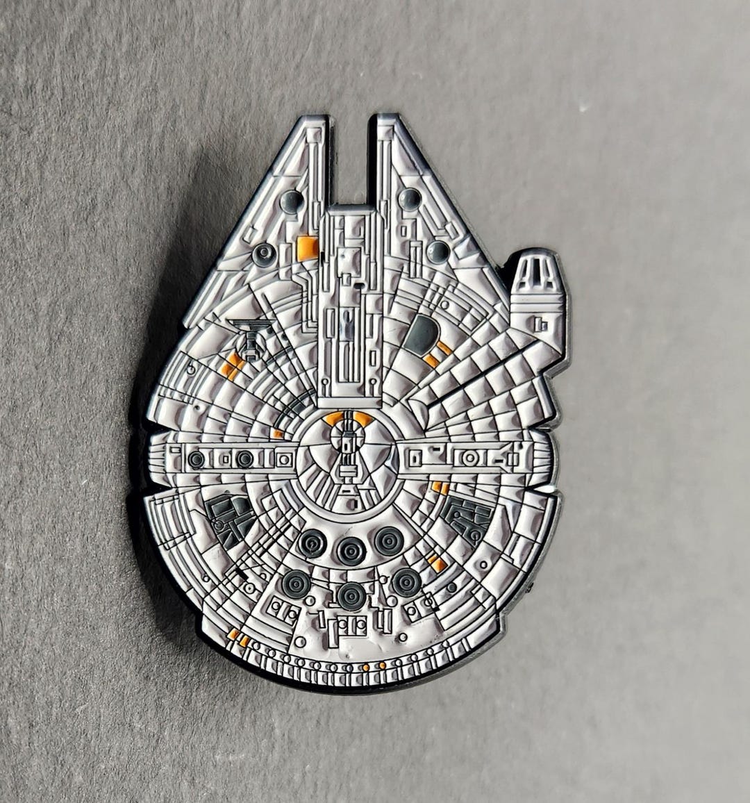 Star Wars Millennium Falcon Inspired Pin - Etsy