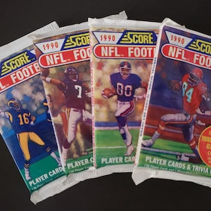 1990 Score Football Series 1 Unopened Pack - Etsy