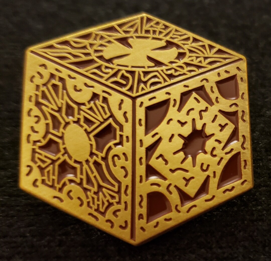 Hellraiser Puzzlebox Inspired Enamel Pin - Etsy