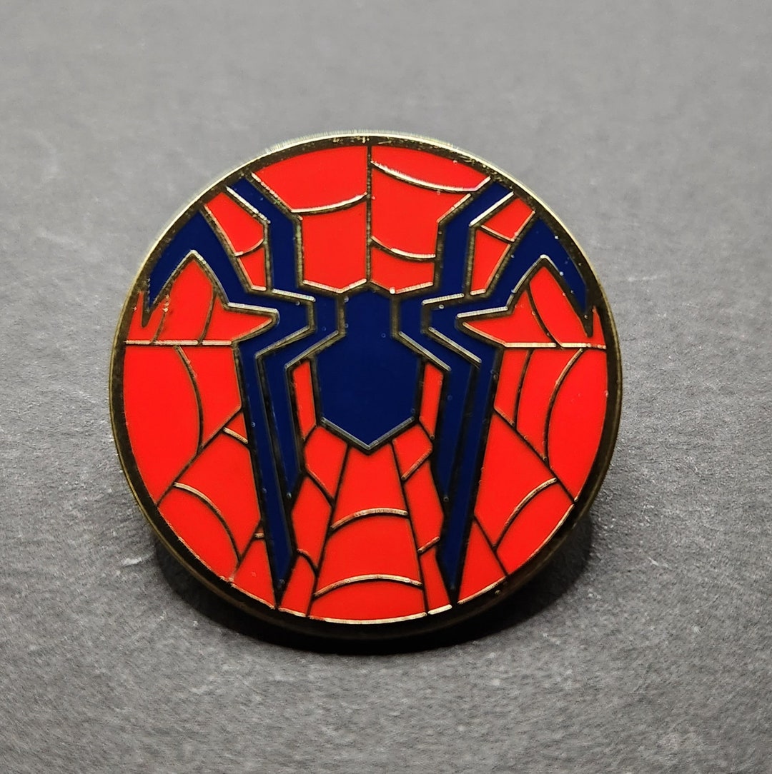 Gold Spider-man Symbol Inspired Pin - Etsy