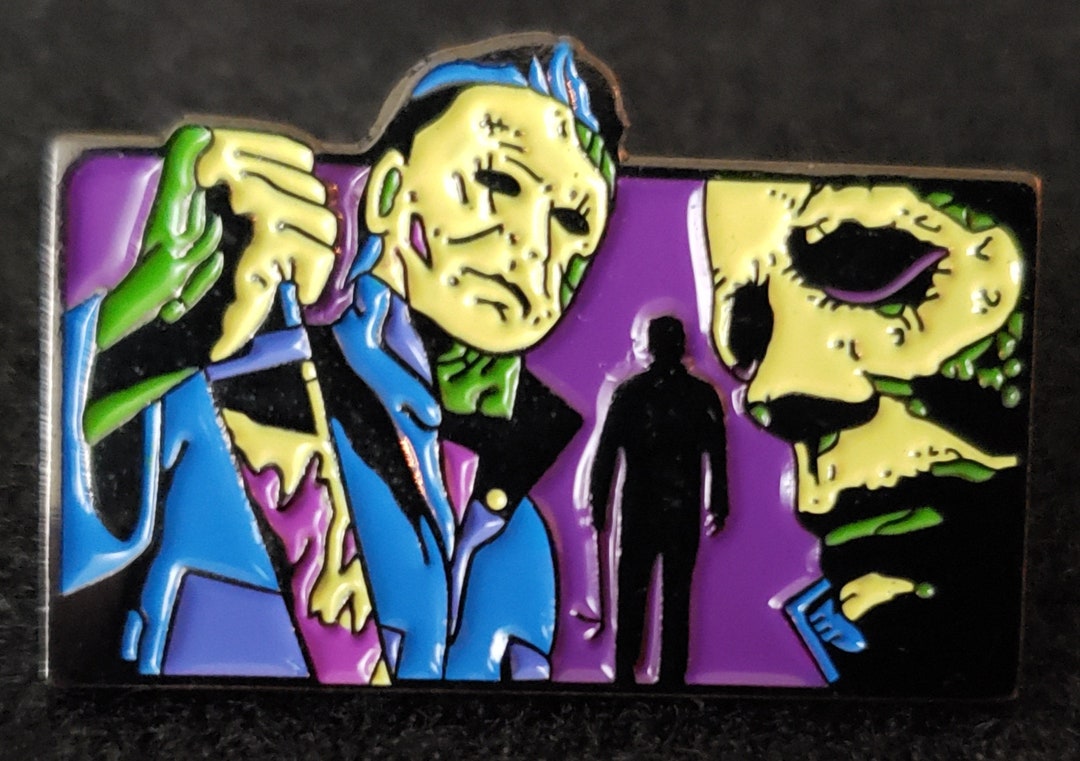 Halloween Michael Myers Inspired Enamel Pin - Etsy