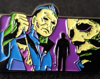 Michael Myers Inspired Halloween Enamel Pin Set - Horror Movie ...