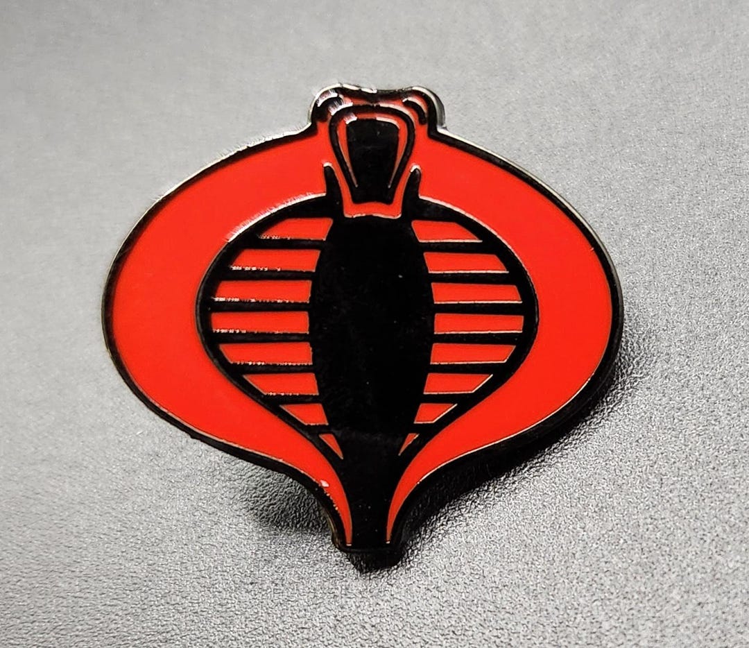 G.I. Joe Inspired Cobra Pin - Etsy