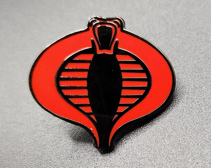 G.I. Joe Inspired Cobra Pin - Etsy