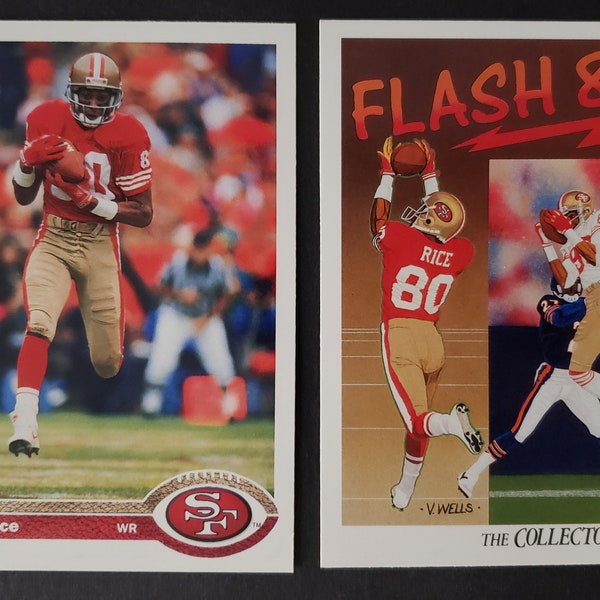 Jerry Rice Cards - Etsy