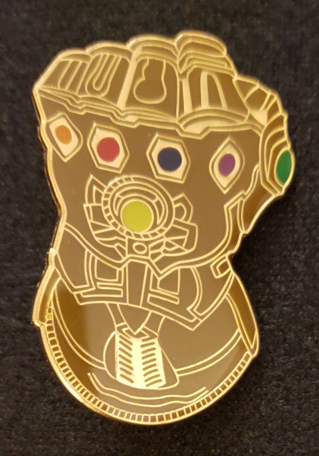 Infinity Gauntlet Inspired Pin - Etsy