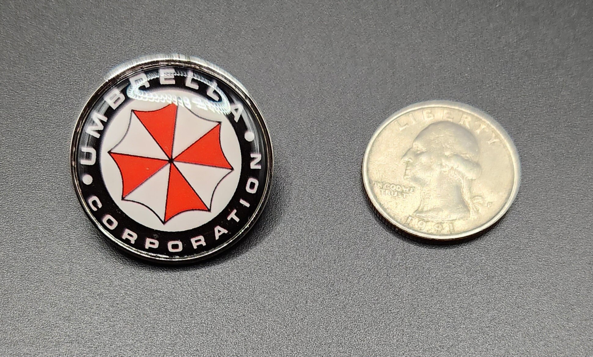 Resident Evil Inspired Umbrella Corporation Pin - Etsy