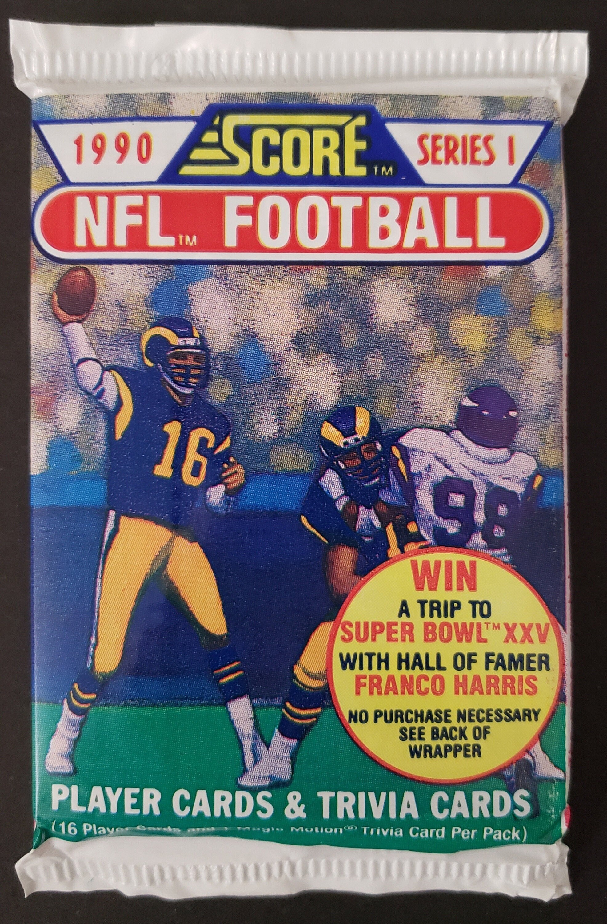 1990 Score Football Series 1 Unopened Pack - Etsy