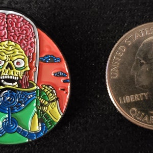 Mars Attacks Inspired Enamel Pin - Etsy