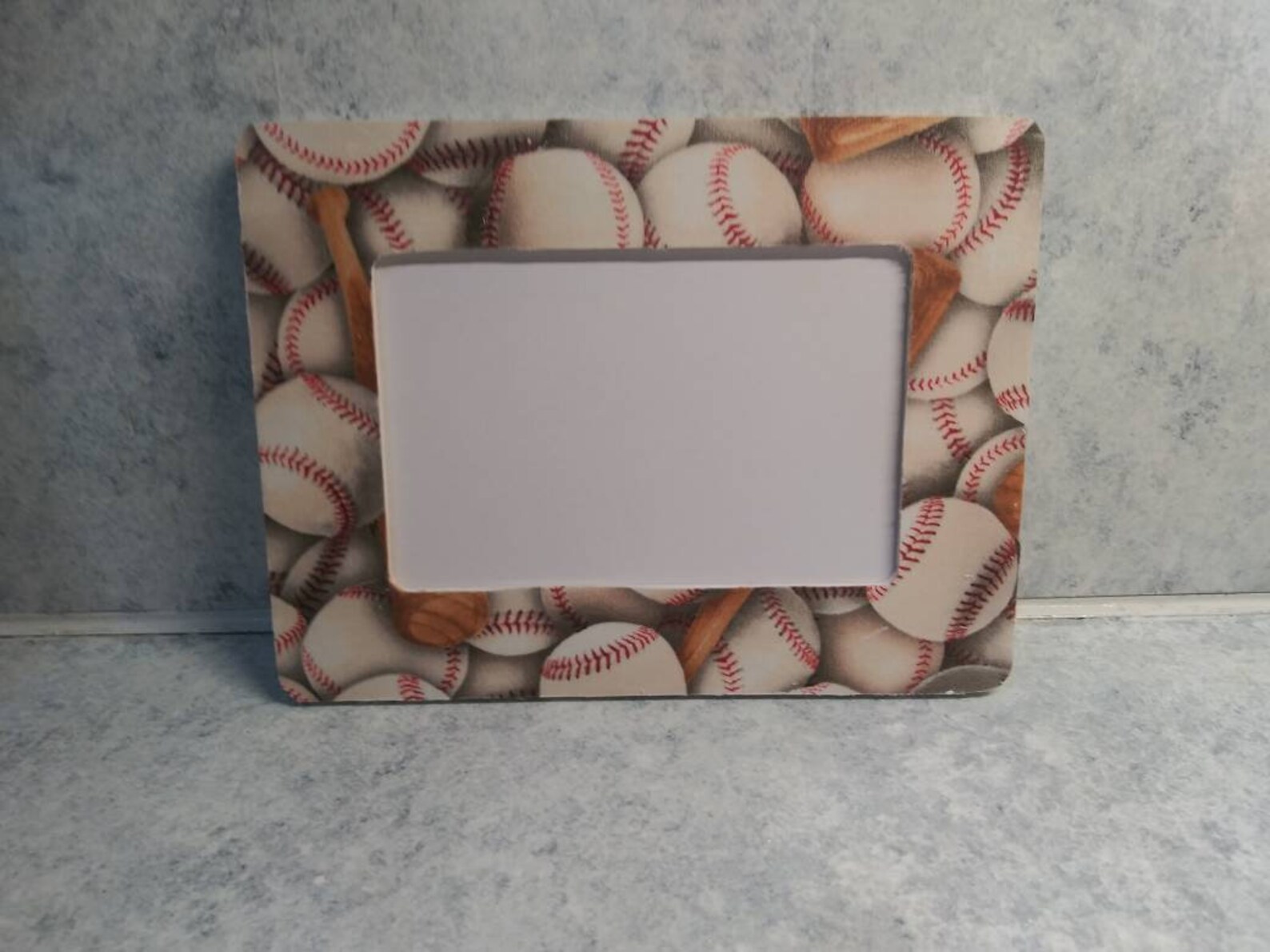 Baseball Wood Decoupage Photo Frames 4x6 Photo Picture Frame - Etsy