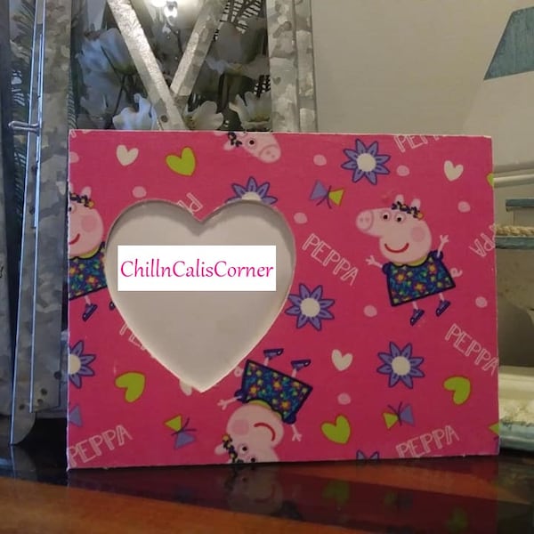 Peppa Pig Picture Frame - Etsy