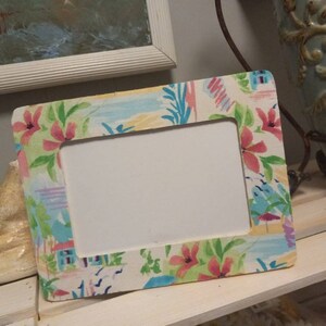 Tropical Hawaiian Island Beach Wood Decoupage Photo Frames ...