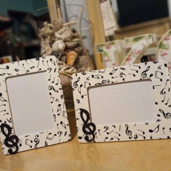 Music Note Picture Frames - Etsy