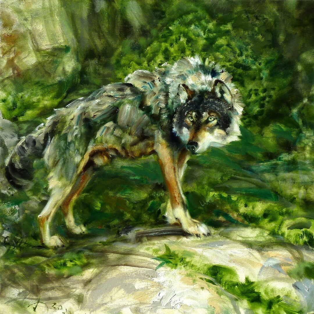 Vuk Stunning Oil Painting - Etsy