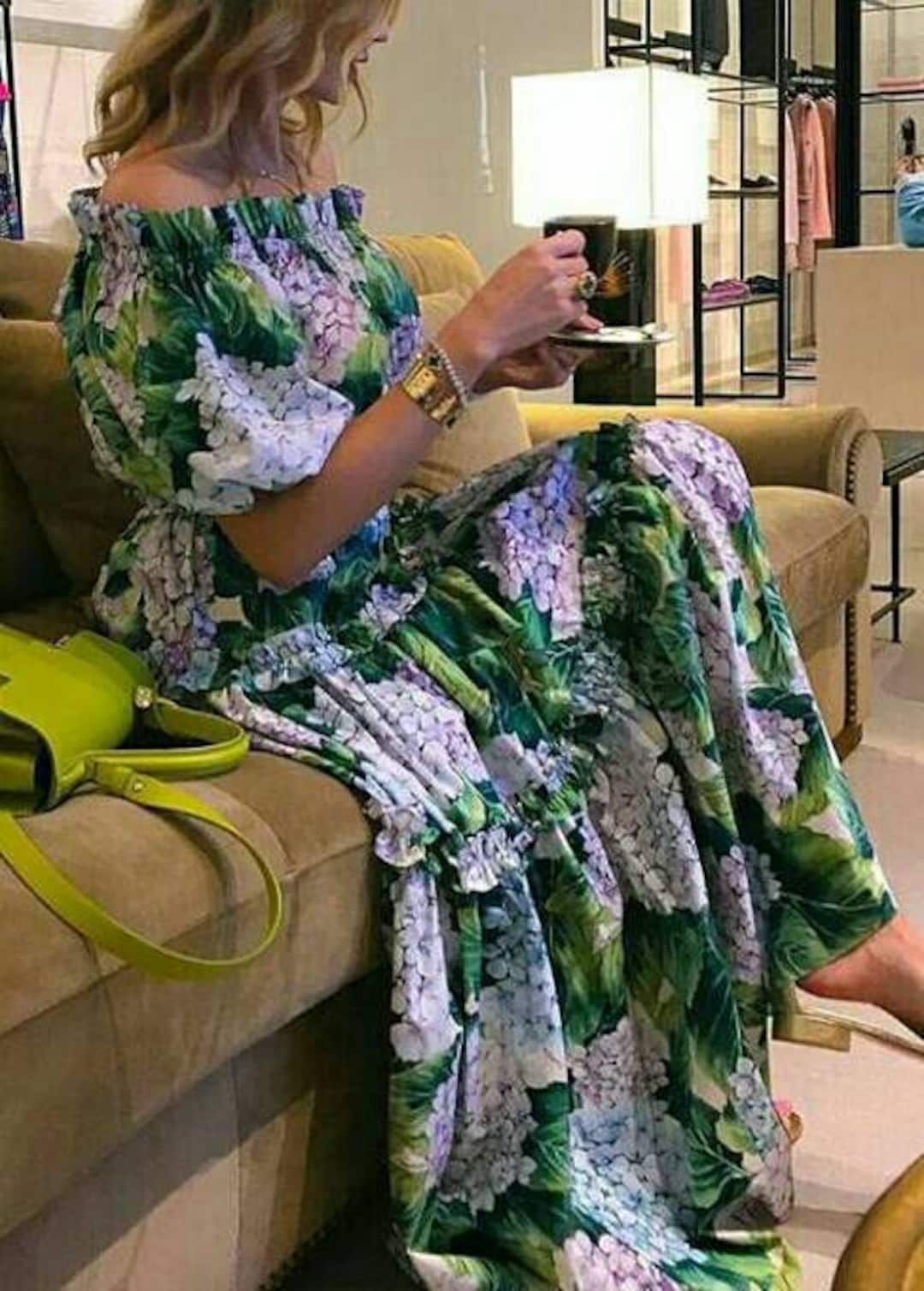 Designer Inspired #hydrangea# Custom Made #dress # - Etsy