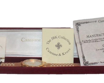 Camrose & Kross JBK Collection Jackie Kennedy Vintage 24k Gold-plated ...
