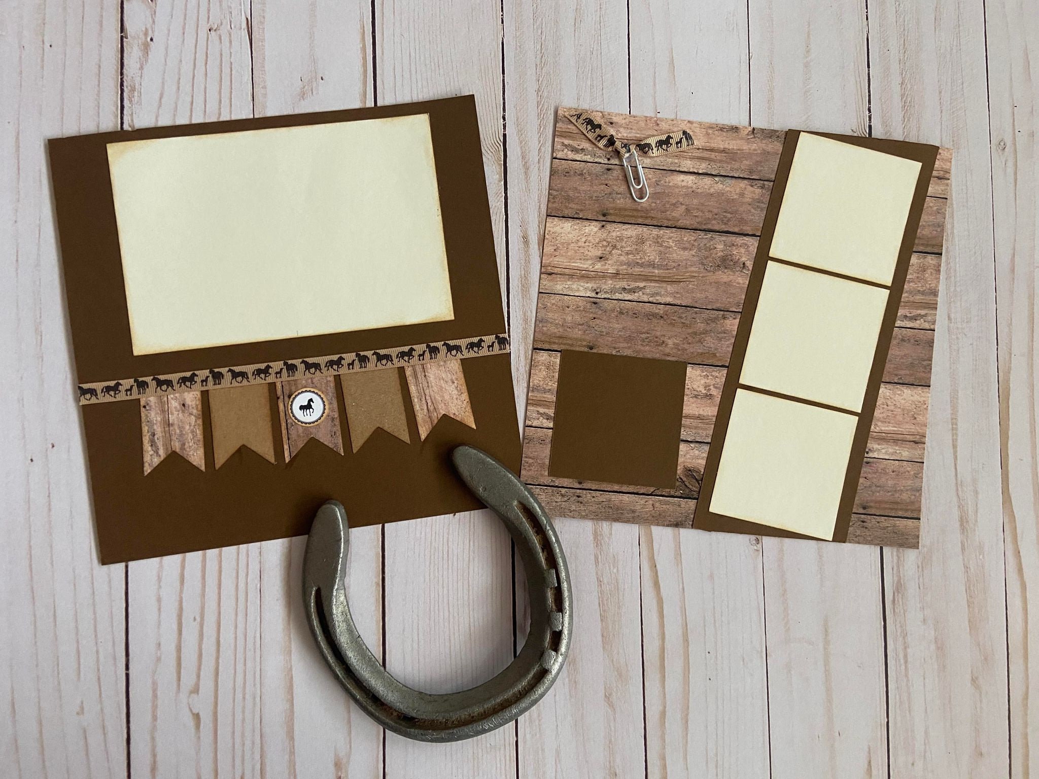 Foal Record Book With Neutral Accents and Album - Etsy