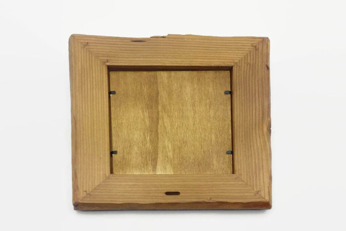 Rustic Photo Frame in Wood, Wall or Table - Etsy