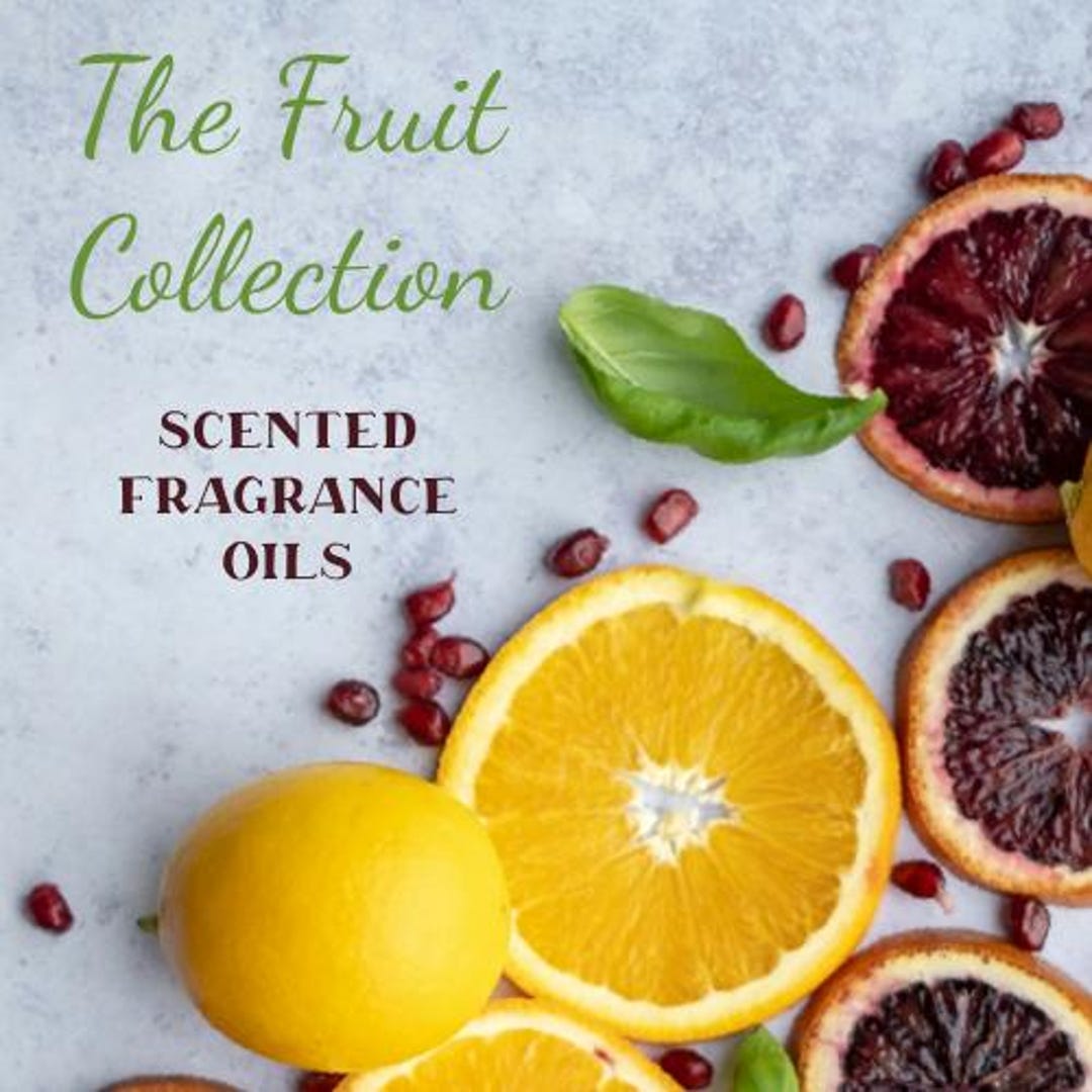 Fruit Collection Fragrance Oil for Aroma Beads, Freshies, Candles ...