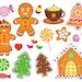 30 Gingerbread Clipart,gingerbread Cliparts,christmas Gingerbread ...