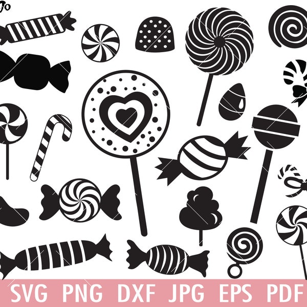 Candy Land Clipart Instant Download Candy Clipart Digital - Etsy Canada