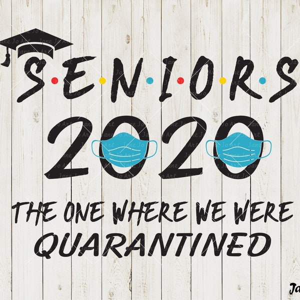 Graduation Clip Art Quarantine Class of 2020 - Etsy