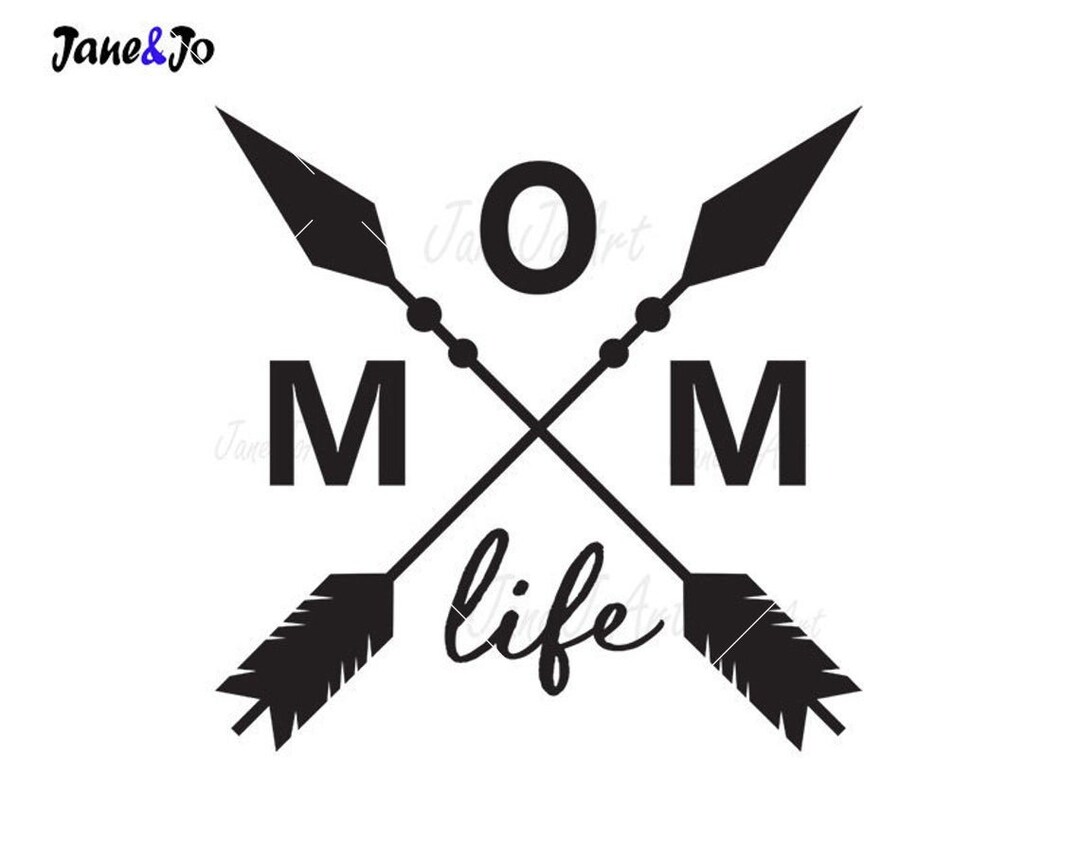 Mom Life SVG, Arrow Mom Svg, Mom Life Clipart, Cut File Digital File,t ...