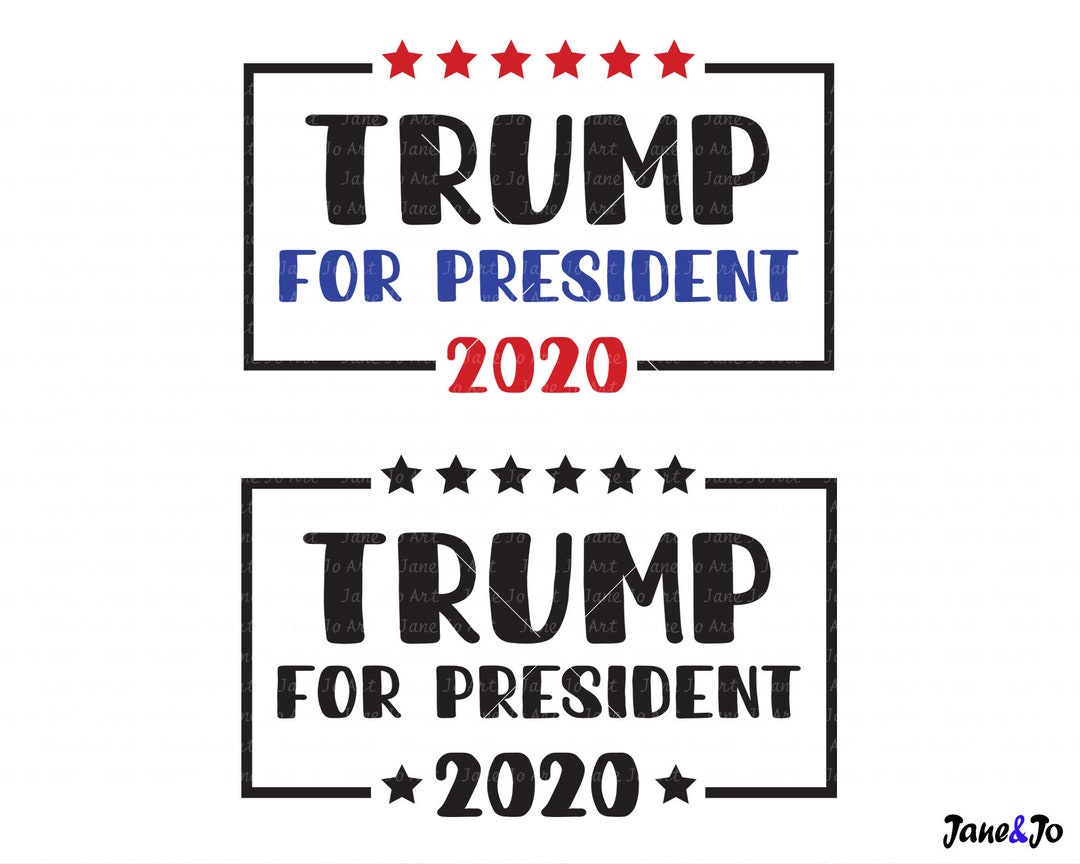 Trump 2020 SVG, Trump Clipart ,make America Great Again SVG, Election ...