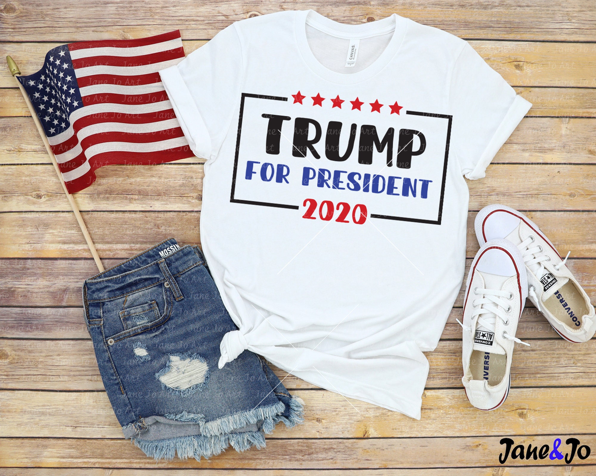 Trump 2020 SVG Trump Clipart Make America Great Again SVG | Etsy