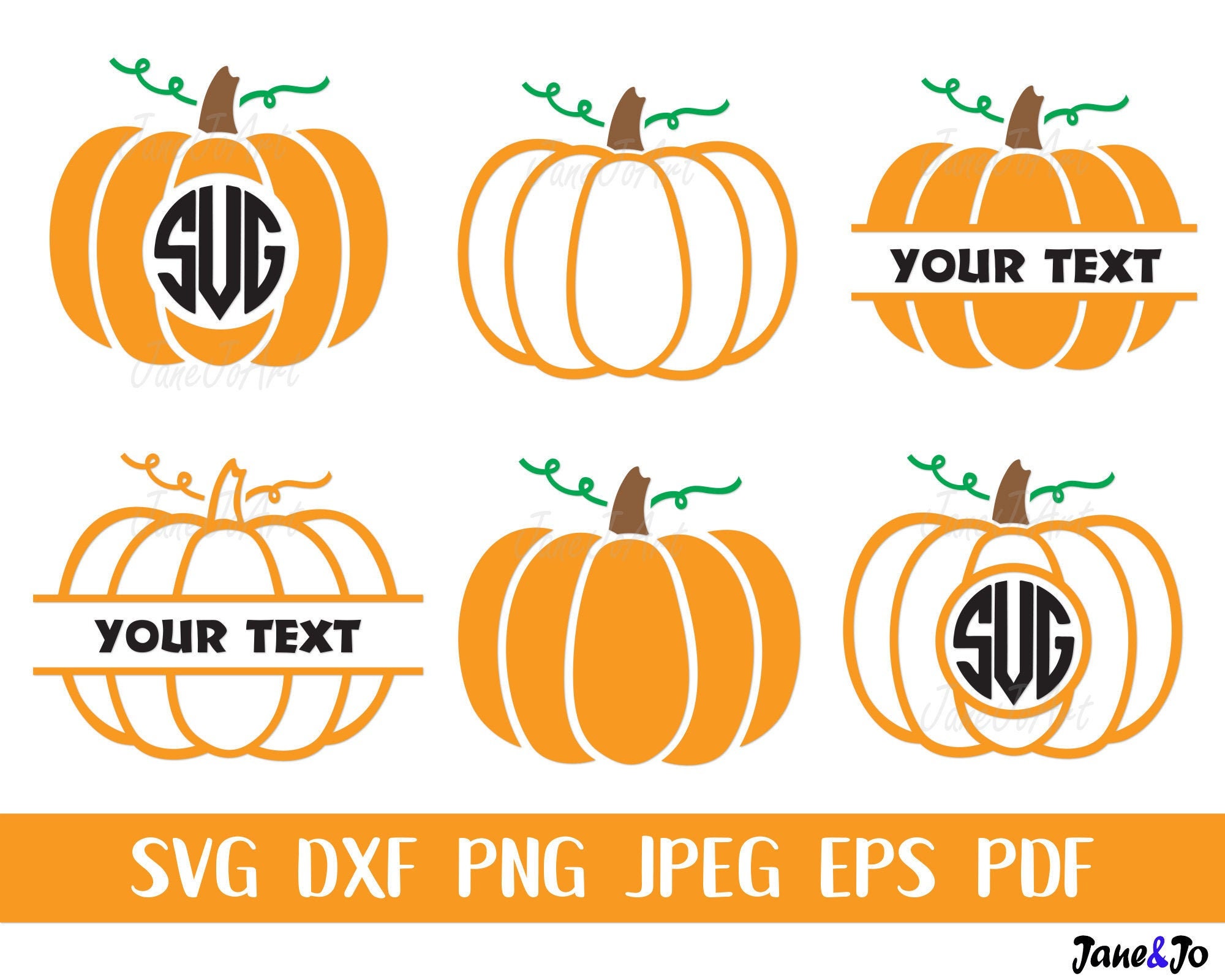 Pumpkin SVG Pumpkin Clipart Pumpkin Svg Bundle Pumpkin Png Halloween ...