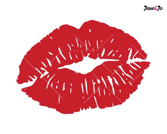 Free Kiss Prints Clipart