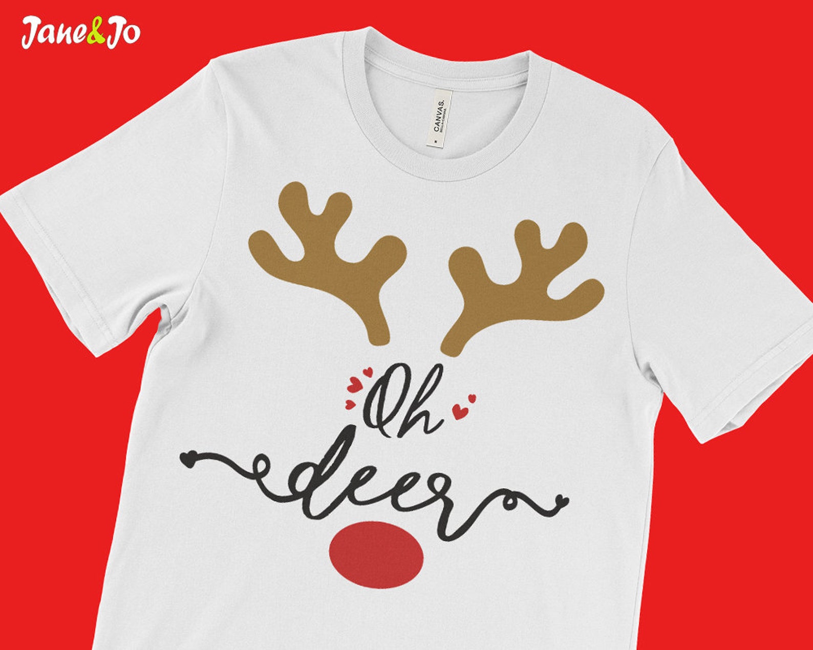 Oh Deer Svg Christmas Svg Reindeer Svg Rudolph Svg Rudolf - Etsy