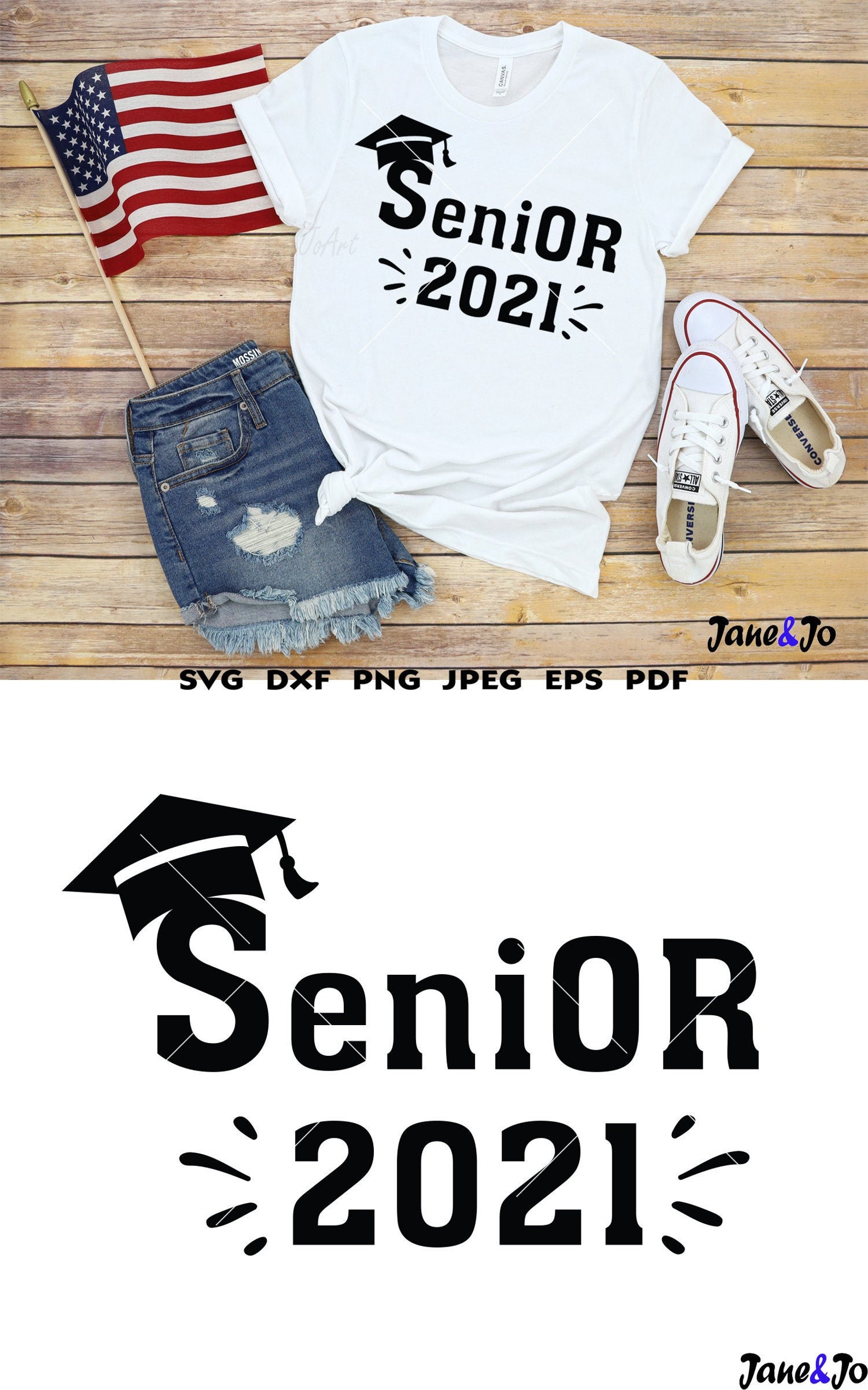 Senior 2021 Svggraduation Svgclass of 2021 - Etsy