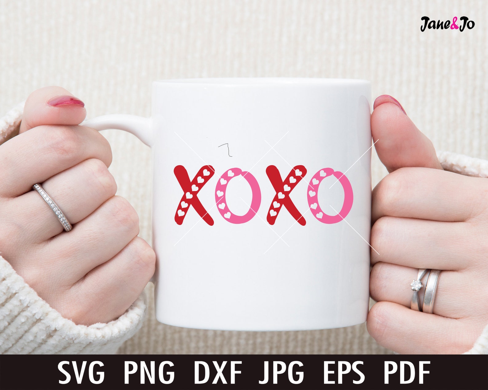 XOXO Svgxoxo Png Clipart Vector Valentine's Day SVG | Etsy