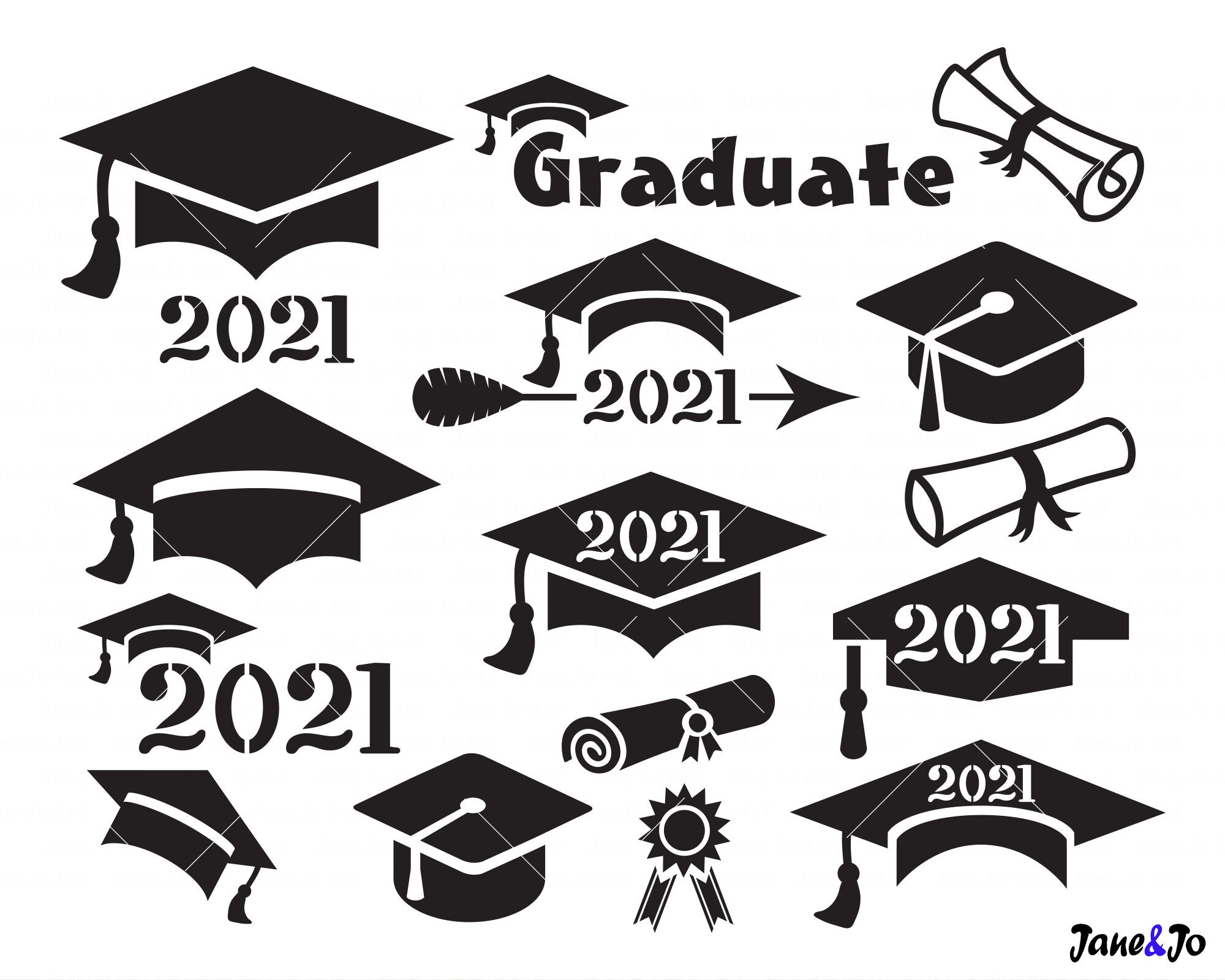 college svg Graduate svg Graduation cap svg cricut svg clipart cap ...