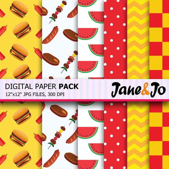 Bbq Border Clipart