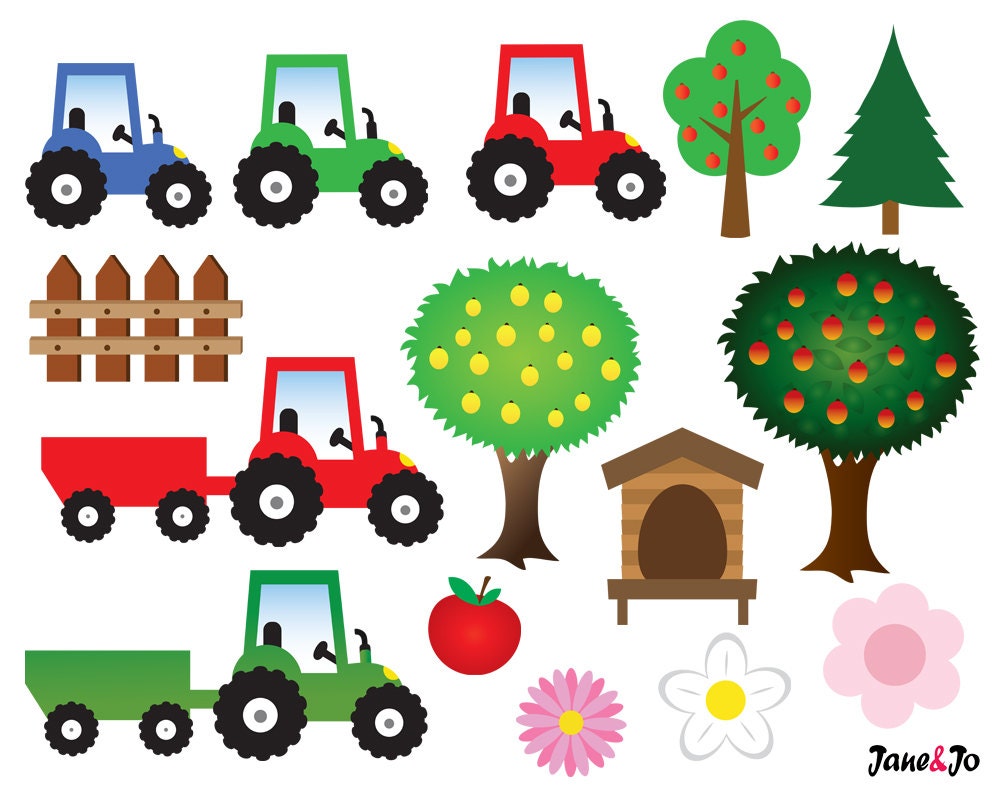 50% OFF SALE Farm Animalsfarm Animal Clipartfarm Clipart - Etsy Canada