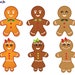30 Gingerbread Clipart,gingerbread Cliparts,christmas Gingerbread ...
