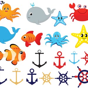 Nautical Clipart , Nautical Clipart , Anchor Clip Art,lighthouse ...