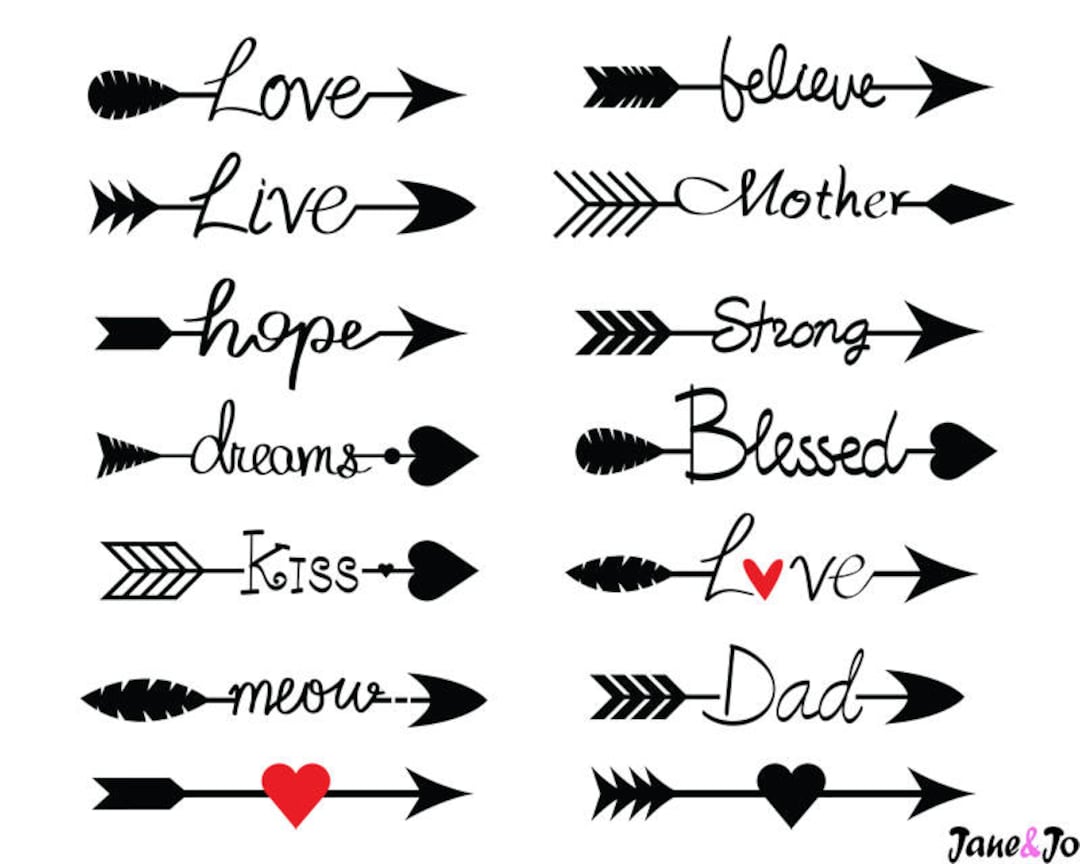 Flecha palabras Svg, flechas palabra svg, flecha svg svg de flecha de ...