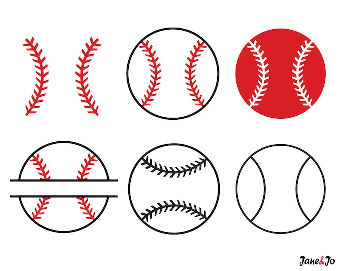 Baseball Svgbaseball SVG Cut Filesbaseball Monogram for | Etsy