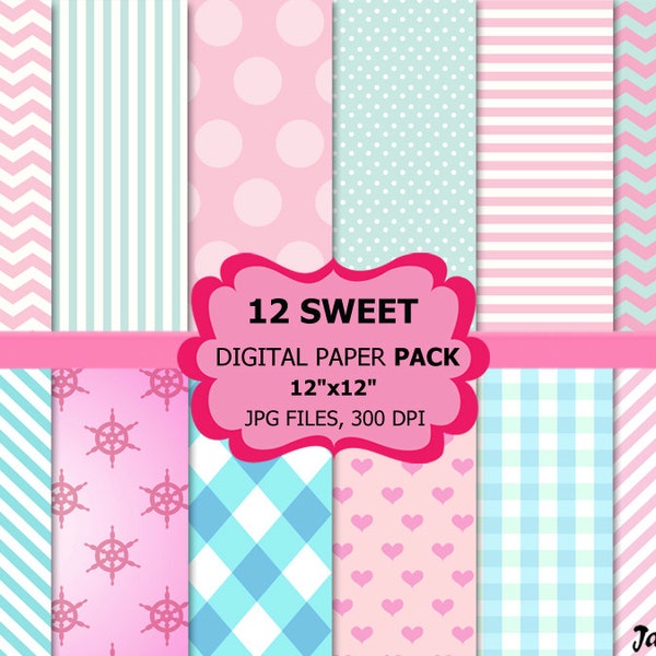 Digital Paper Pack - Etsy
