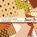 Fall Digital Paper , Fall Paper, Fall Patterns , Autumn Digital Paper ...