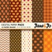 Fall Digital Paper , Fall Paper, Fall Patterns , Autumn Digital Paper ...